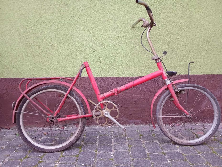 Rower Kama ZSRR do renowacji/na części. W oryginale. Składak Ostrów ...