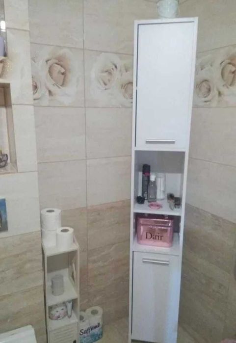 Пенал для ванної шафа тумба полиця етажерка органайзер 1 690 грн Меблі для ванної кімнати