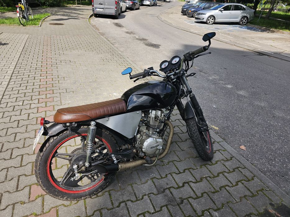Router rm 125 / romet k 125 Cafe Racer scrambler kat B Kraków Bronowice ...