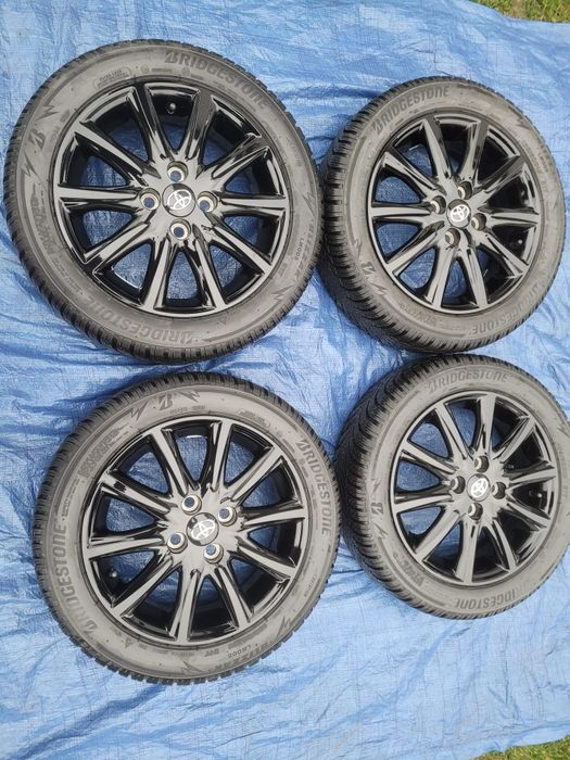 Komplet kół (felgi + opony) do Toyoty Aygo Stężyca • OLX.pl