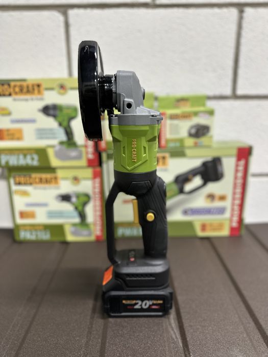Акумуляторна болгарка Procraft Pwa 125 20в4/8 аг: 1 300 грн. - Електроінструмент Львів на Olx