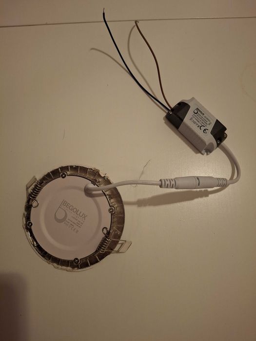 Projetor / Luminária LED Redondo Begolux Lupo/R 6000K Arroios • OLX.pt