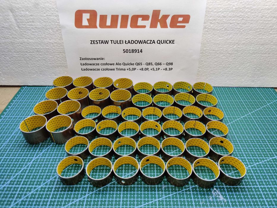 ZESTAW TULEI ŁADOWACZA Alo Quicke Q65-Q85, Q66-Q98 Trima +5,0P - +8.0P ...