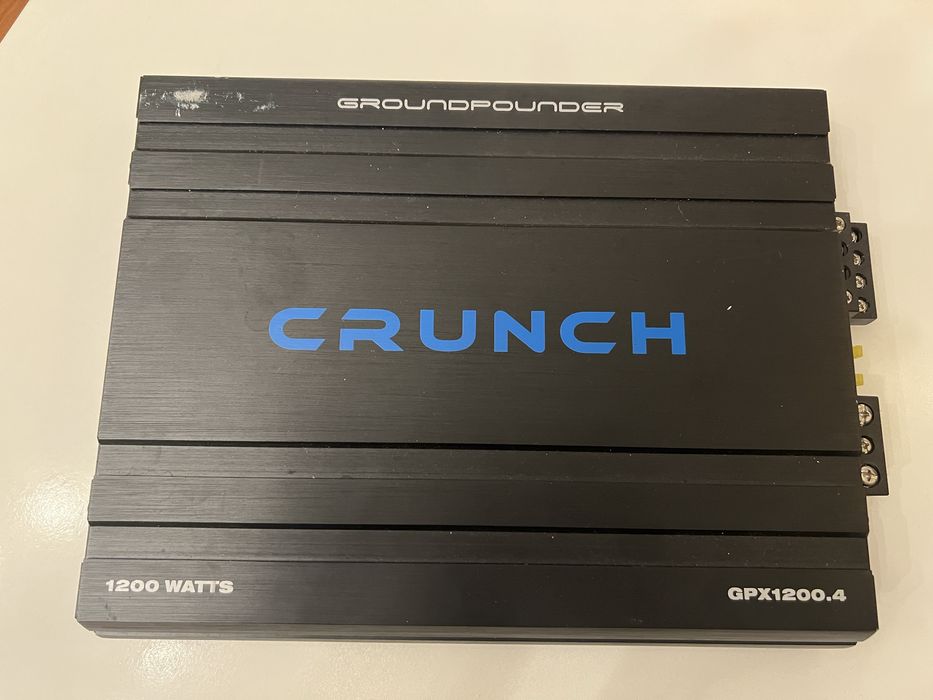 Wzmacniacz samochodowy CRUNCH GPX1200.4 Kraków Bieżanów-Prokocim • OLX.pl