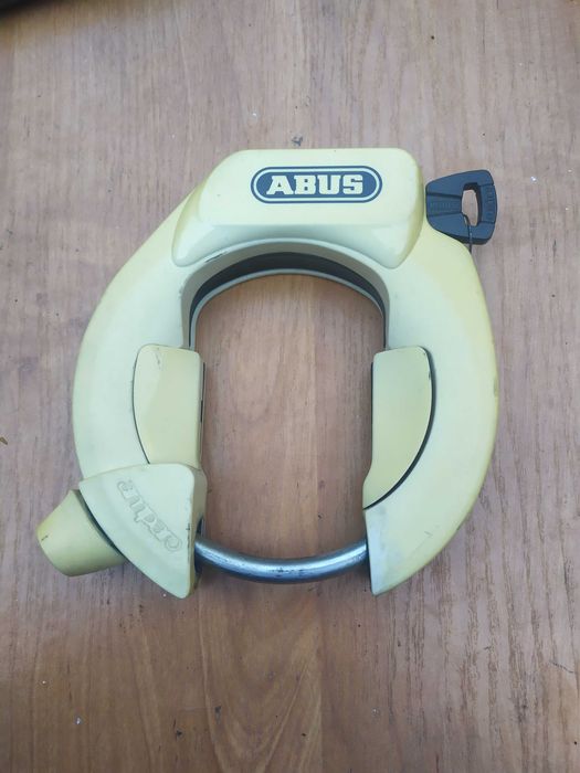 Abus Amparo 4850 LH zapięcie rowerowe "Podkowa " Biała Polecam Kłodzko ...