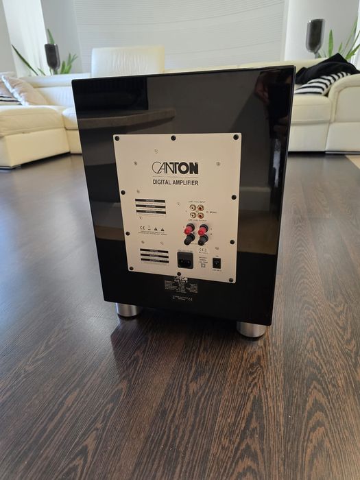 Canton SUB 1200 R – Subwoofer aktywny (380 W RMS, 22 Hz, High Gloss Bl ...
