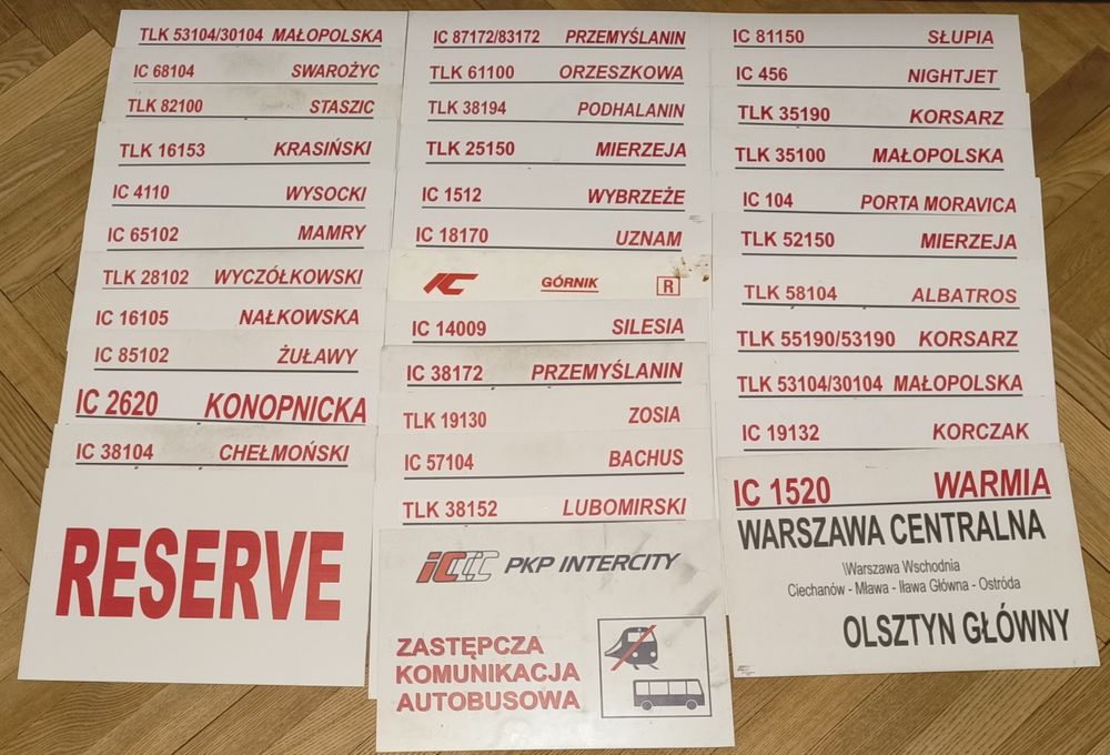 Wymienię tablice relacyjne/kierunkowe Koluszki • OLX.pl