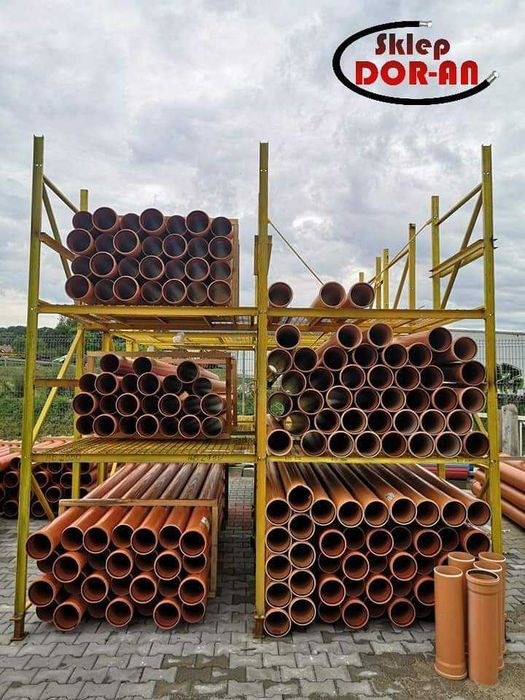 Rury kanalizacyjne fi 110_1000/ Rury drenarskie / Kształtki*/ ZASUWY Radomyśl Wielki • OLX.pl