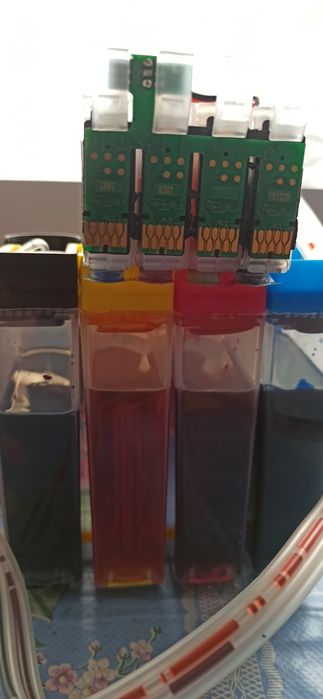 СНПЧ і картриджі для принтера EPSON: 500 грн. - Витратні матеріали ...