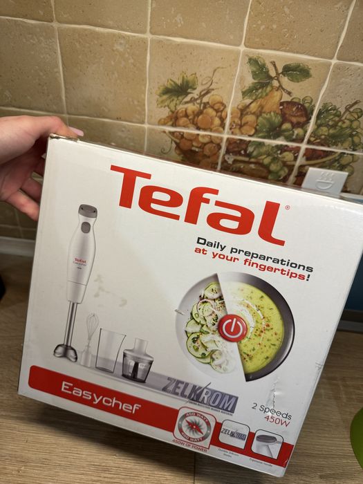 Блендер TEFAL Easychef 3в1: 1 000 грн. - Кухонні комбайни та подрібнювачі Борислав на Olx