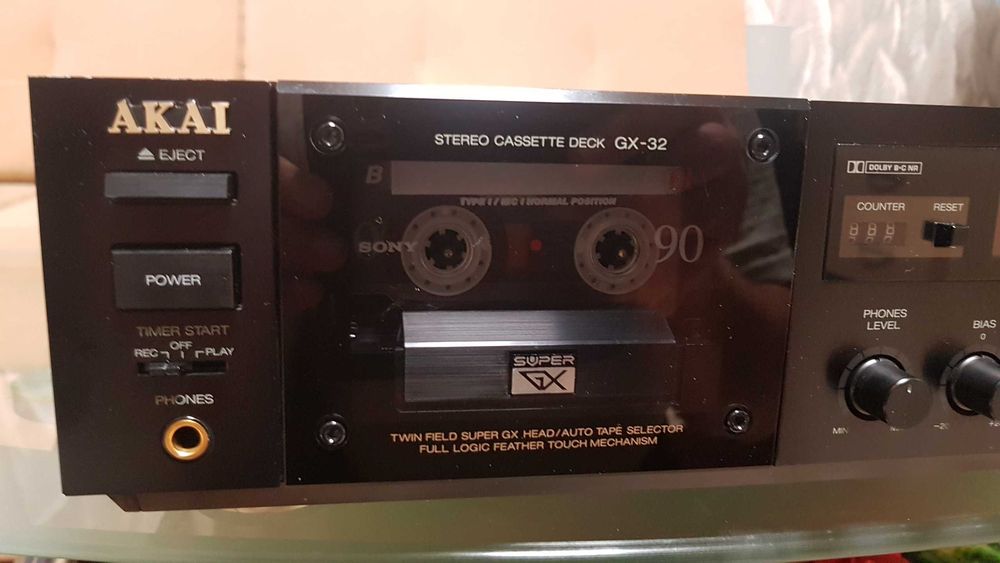 Кассетная дека Akai GX-32 Super GX Cassette Tape Deck made in Japan: 6 500 грн. - Cd / md ...