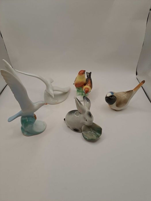 Фарфоровая статуэтка Статуетка Птица Заяц ЛФЗ 419 грн Предметы искусства Черкассы на Olx