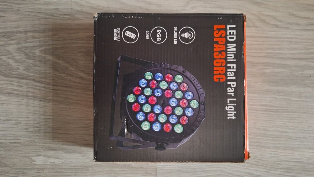 Led Par 36 Led. Reflektor oświetleniowy LED. Oświetlenie imprezowe ...