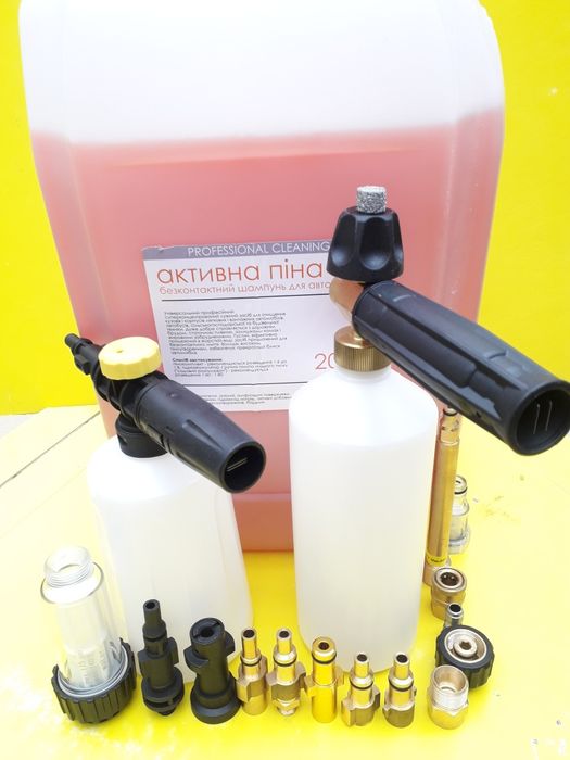 Пена активная концентрат+NANO efekt 1:6 пiнник насадка пенник Таблетки ...