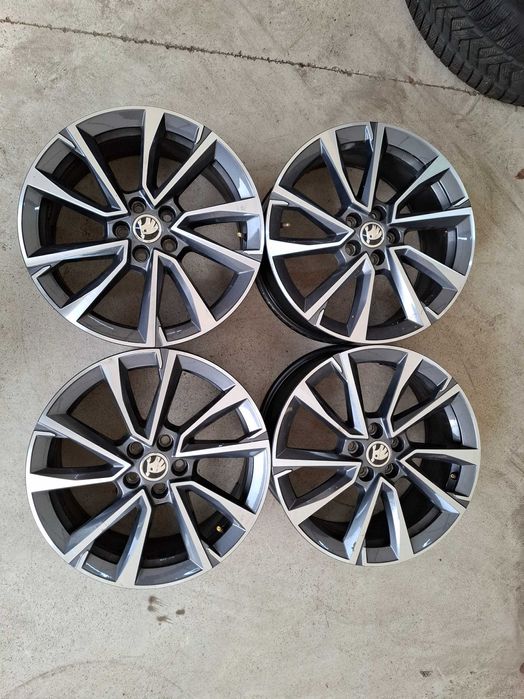 Felgi aluminiowe ! 17 SKODA 5X100 ! MONTAŻ! SKODA KAMIQ SCALA ...
