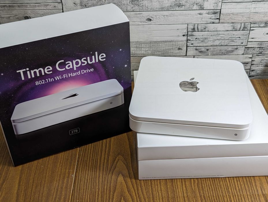Роутер WiFi Apple AirPort Time Capsule A1409 HDD 2tb не урезан NAS США ...