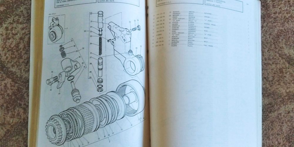 Katalog części MF 575 Massey Ferguson 575 oryginał Lublin • OLX.pl