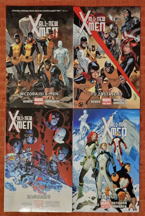 All-new X-men 1-4 Warszawa Bielany • OLX.pl