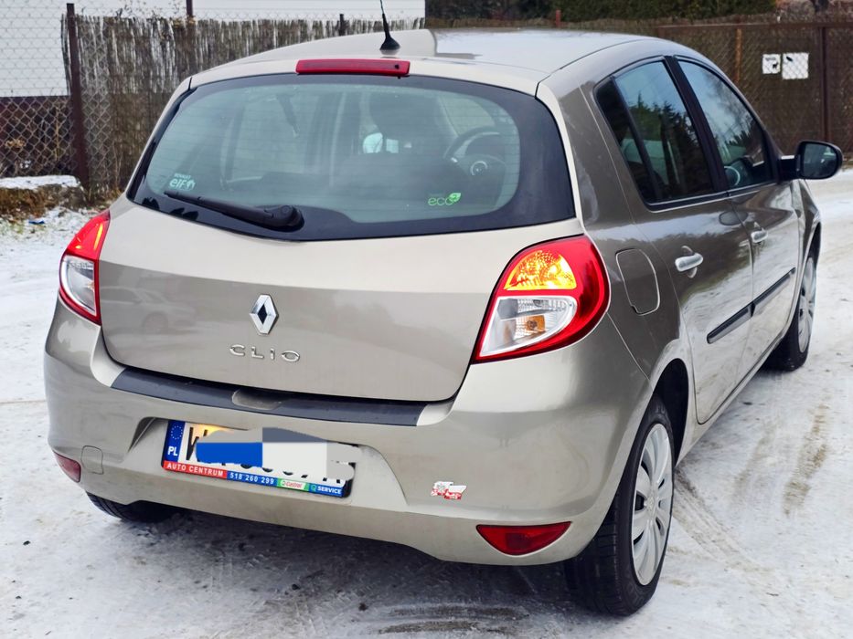 Renault Clio 2010 Gaz sekwencja bezwypadkowy Salon Polska Siedlce • OLX.pl