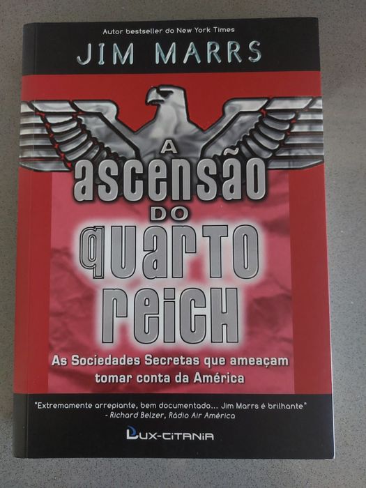 Jim Marrs - A Ascensão do Quarto Reich (portes gratis) Montenegro • OLX.pt