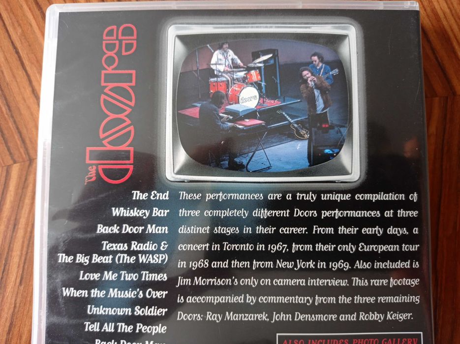 Płyta DVD muzyczna The Doors soundstage performances za połowę ceny ...