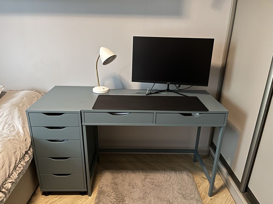Biurko i komoda Alex IKEA Warszawa Włochy • OLX.pl