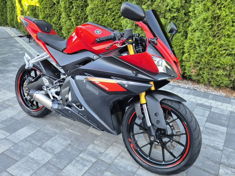 Yamaha YZF r 125 ABS Leo Vince JAK NOWA Kat B a1 Górno • OLX.pl
