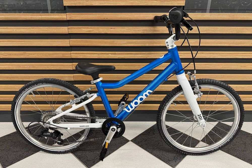 Rower dziecięcy woom 4 GO niebieski 2025 rowery woom KRAKÓW Kraków ...