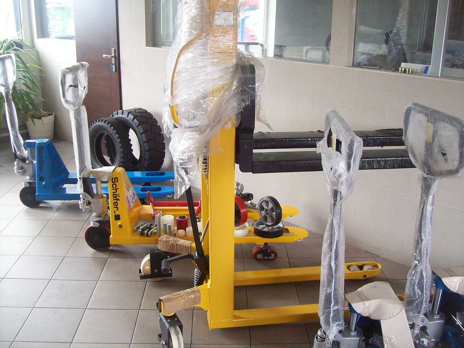 Wózek paletowy ręczny nowy paleciak wózek masztowy elektryczny Rak ...