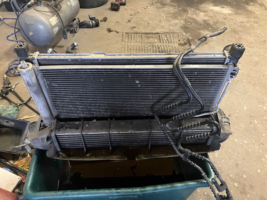 Mercedes w 203 kompressor chlodnice klimy wody intercooler wspomagania ...