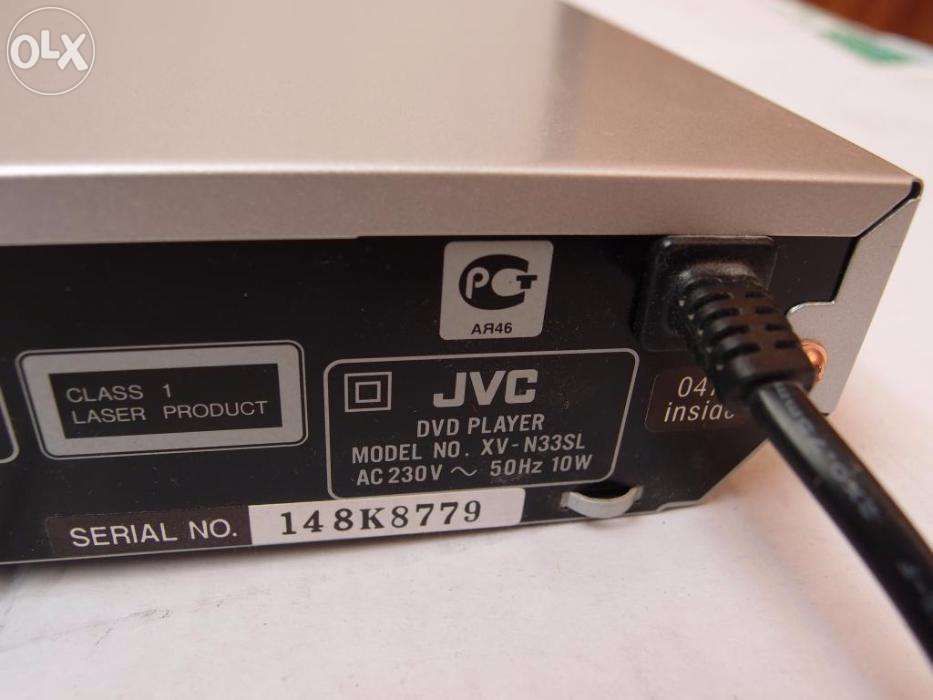 Плеер JVC XV-N33 DVD Player: 950 грн. - Медиа проигрыватели Луцк на Olx