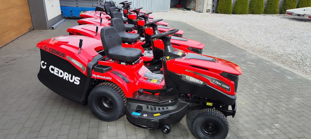 Nowa kosiarka traktorek Cedrus C-Trac 102HC 92 HC 65MC 86MC 98HS nowe ...