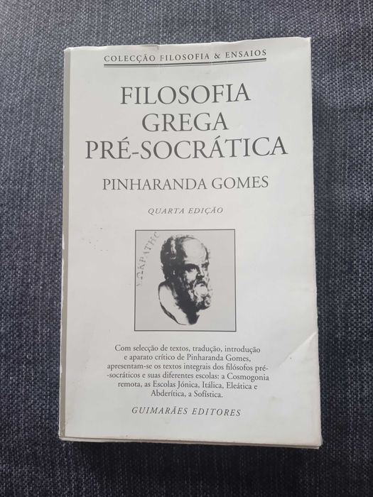 Filosofia Grega Pré-Socrática - Pinharanda Gomes Sandomil • OLX.pt