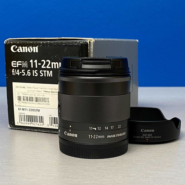 Canon EF-M 11-22mm f/4-5.6 IS STM Alvalade • OLX.pt