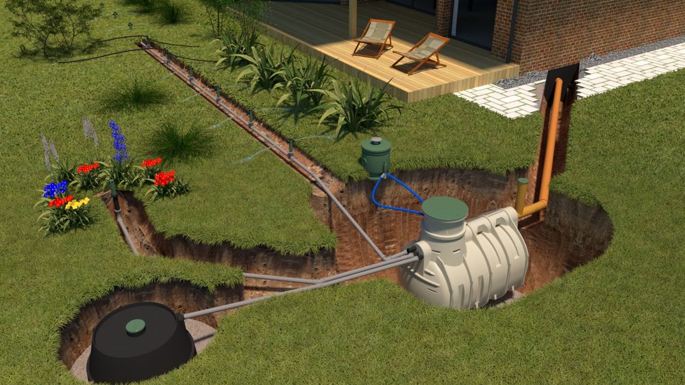 Oczyszczalnia Biologiczna Haba Bio Easy Flow MAX 5 Kompostownik ...