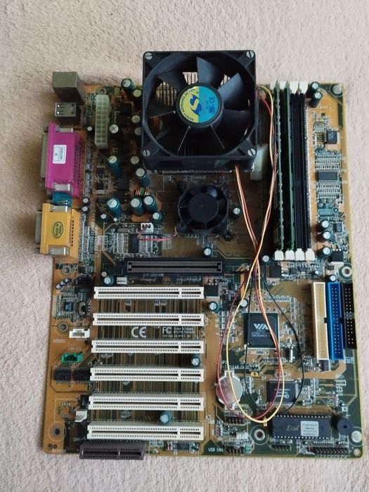 Płyta + Procesor Athlon XP 1500+ + RAM DDR Płock • OLX.pl