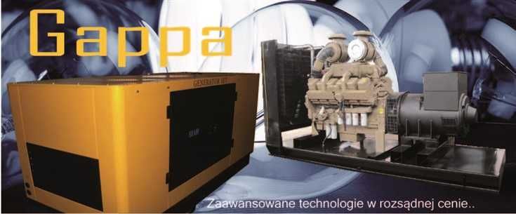 Agregat prądotwórczy GAPPA 120 kw Poznań Górczyn • OLX.pl