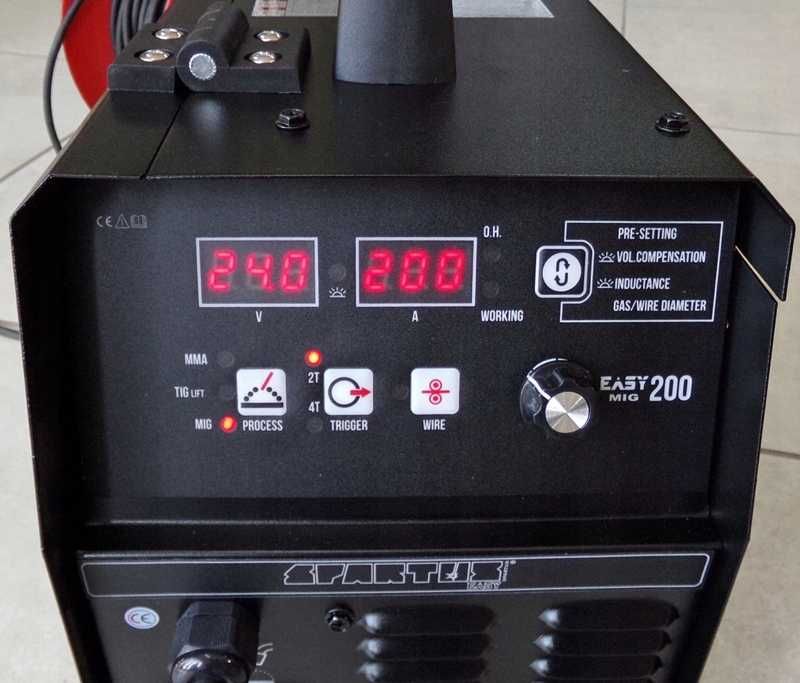 Spawarka MIG Spartus EasyMig 200 Synergia 200A Zestaw Butla Przyłbica Radom • OLX.pl