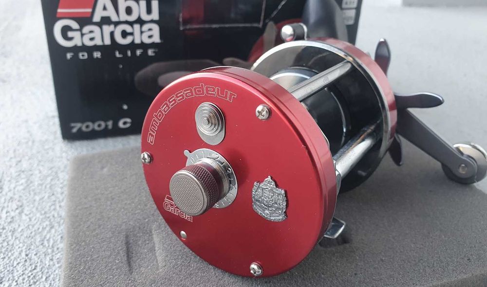 Słynny multiplikator morze / trolling ABU GARCIA Ambassadeur 7001 C ...