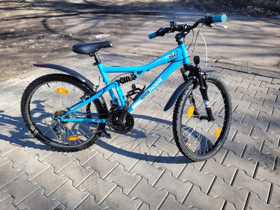 Rower górski amortyzatory Btwin Rockrider 6.0 24 cali dla chłopca Gliwice Trynek • OLX.pl