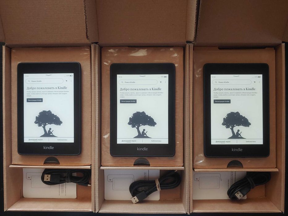 Электронная книга Amazon Kindle Paperwhite 10th Gen 8GB Refurbished: 3 ...