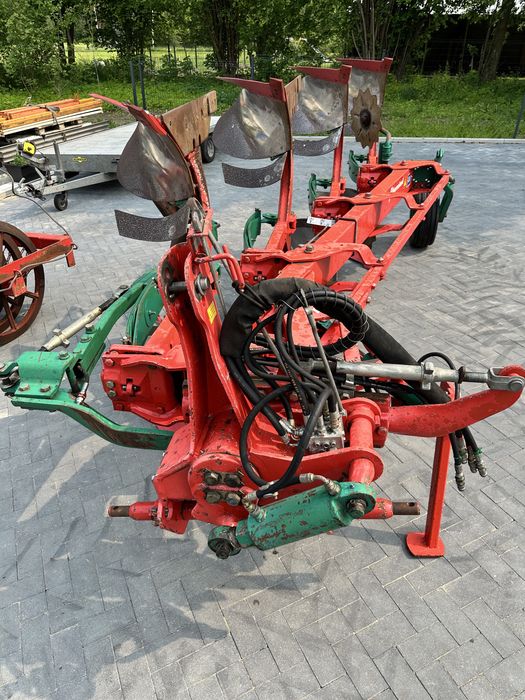 Pług Kverneland EG 100 Vario 160 - 4 skibowy obrotowy + wał Campbella ...