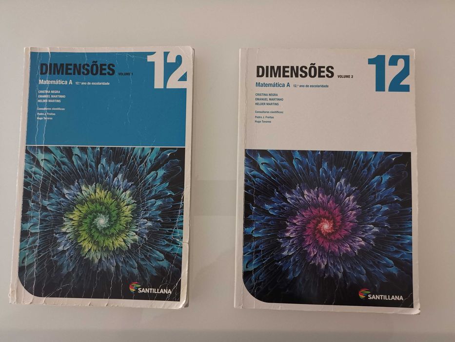 Manual de Matemática Dimensões 12° Queluz E Belas • OLX.pt