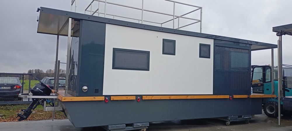 NAUTIA L7 Houseboat Hausboot Dom na wodzie Pływający łódź Jacht ...