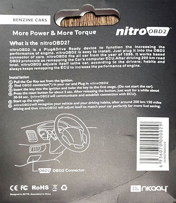 Inteligentny CHIP BOX, oryginalny NITRO OBD2 v.2.1 Warszawa Ursynów ...