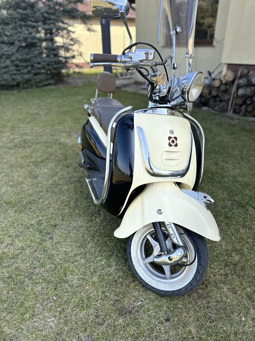 Skuter retro 50cc 4-suw Obrowo • OLX.pl
