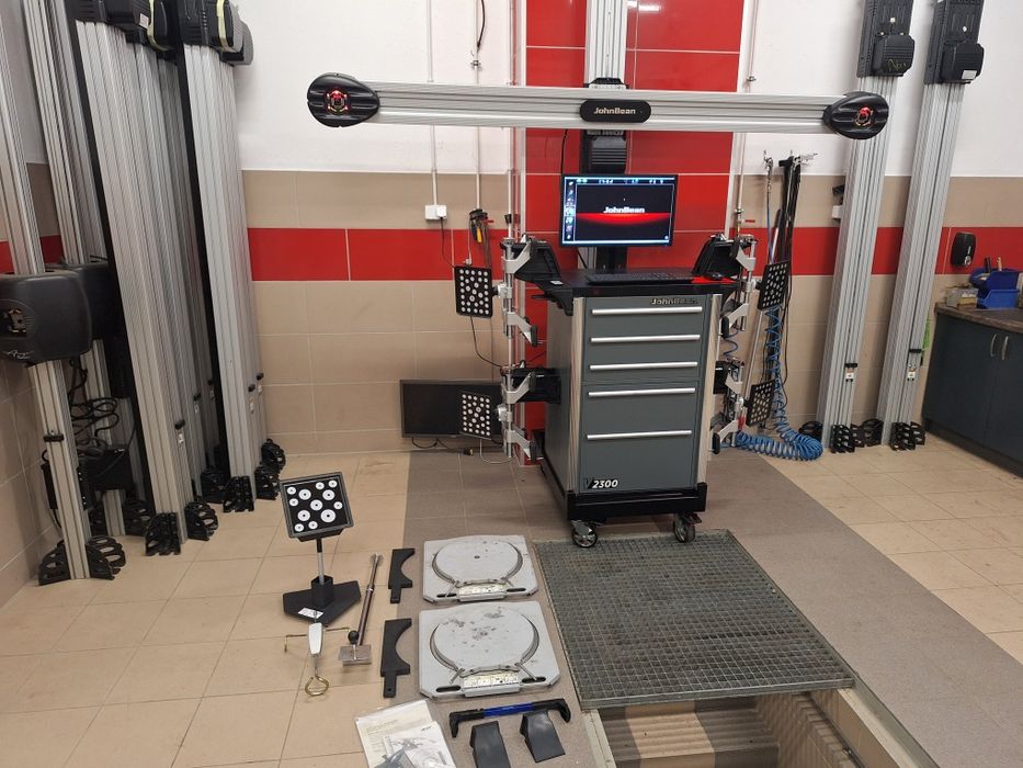 John Bean 3D V2300 Lift AC100 baza poj 24r. geometria kół zbieżność Kalinowice • OLX.pl