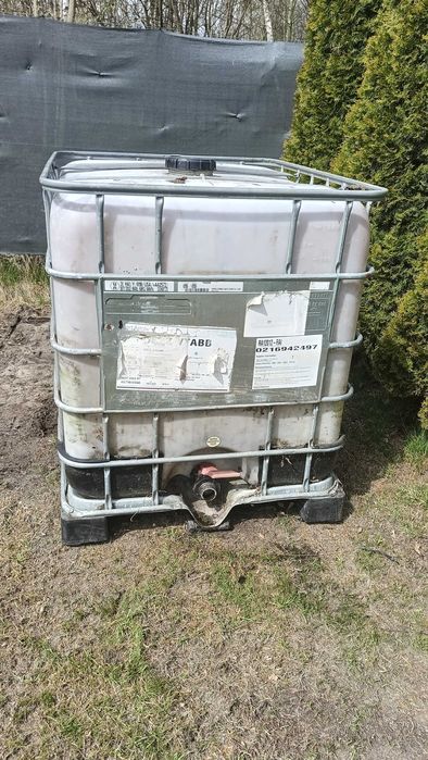 Zbiornik na wode MAUZER 1000L Ruda Śląska • OLX.pl