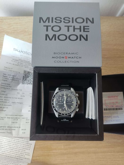 Omega x Swatch moonswatch mission to Moon Benfica • OLX Portugal