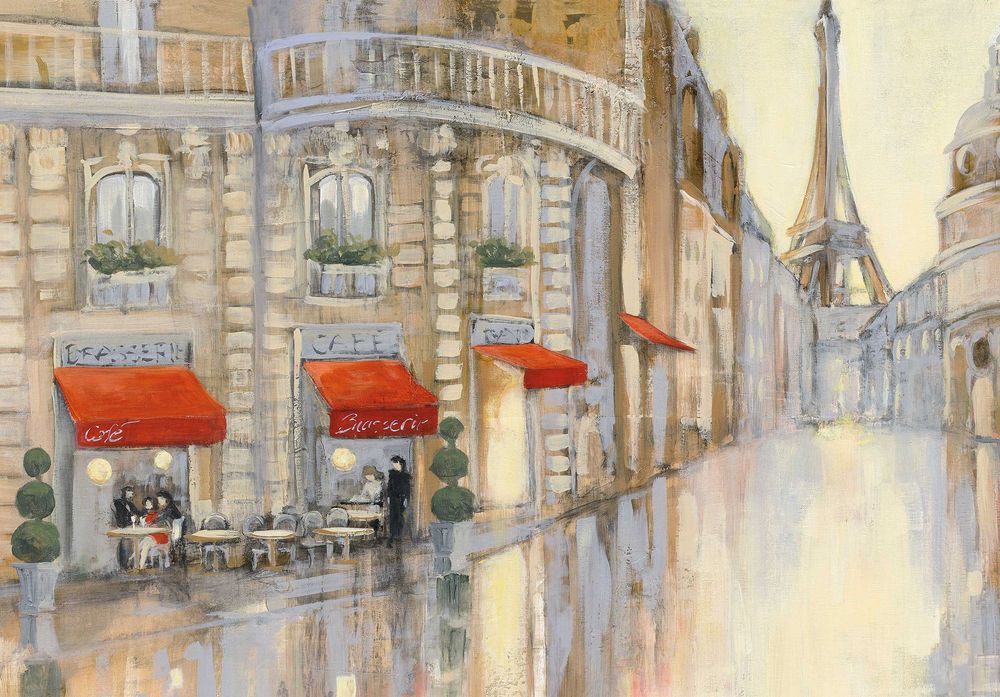 Fototapeta Paryż Szkic Rysunek Abstrakcja 3D Na Twój Rozmiar + KLEJ ...